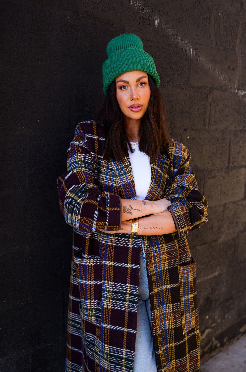 Libra Longline Half + Half Coat – Dressed in Lala