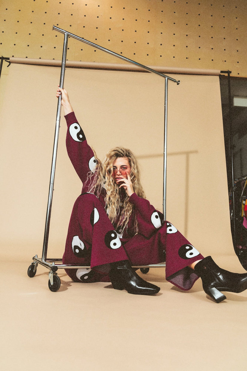 Yin Yang Knit Set - Dressed in Lala Original Design