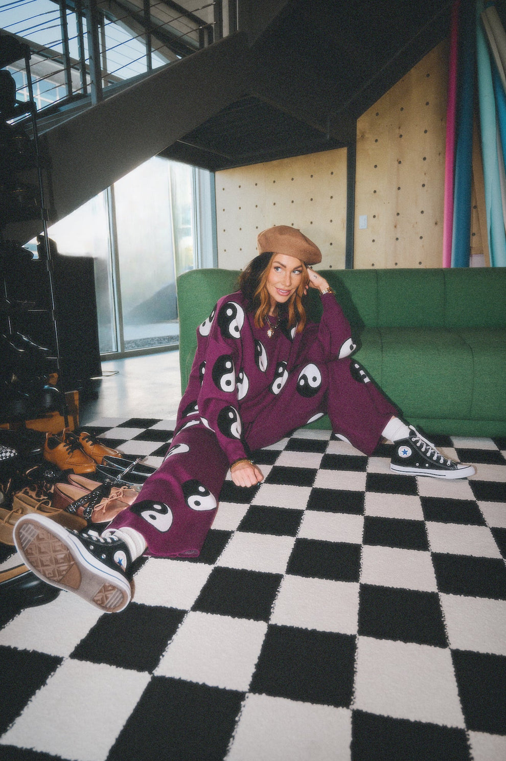 Yin Yang Knit Set - Dressed in Lala Original Design