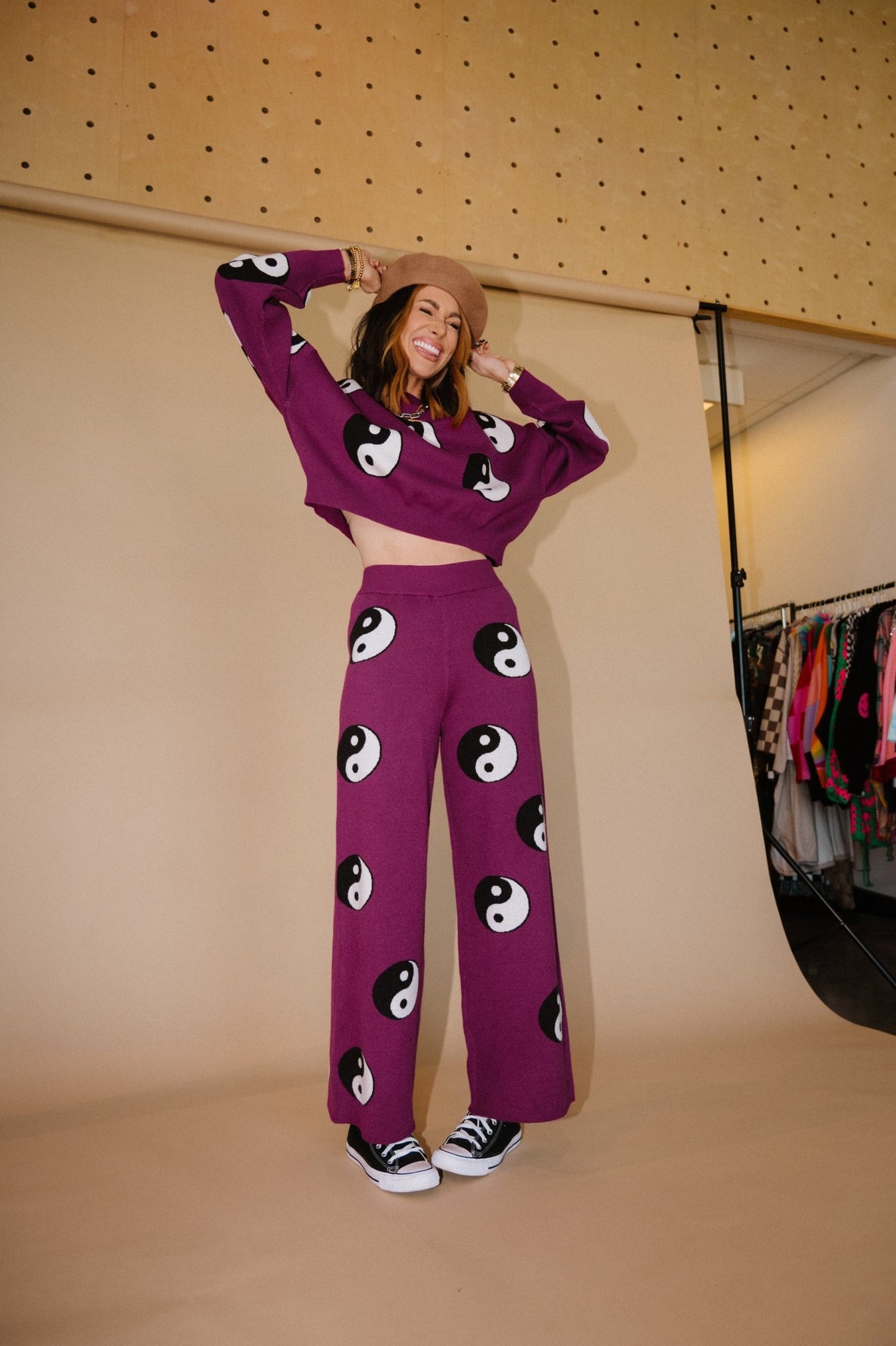 Yin Yang Knit Set - Dressed in Lala Original Design