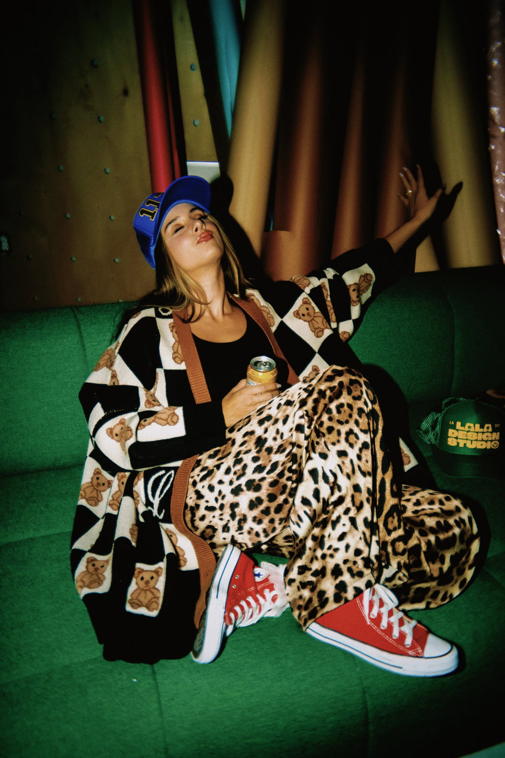 Oversized Teddy Cardigan - Lala Original Design – Dressed in Lala