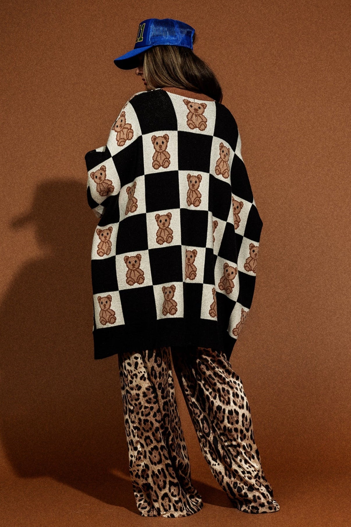 Oversized Teddy Cardigan - Lala Original Design – Dressed in Lala