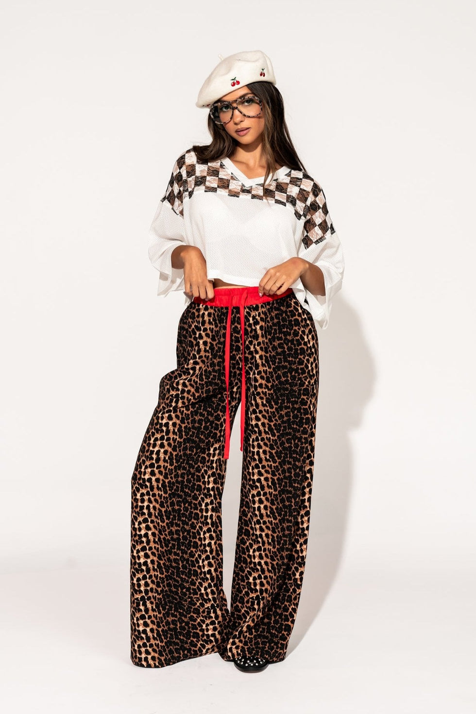 Feline Fierce Wide Leg Leopard Pants – Dressed in Lala