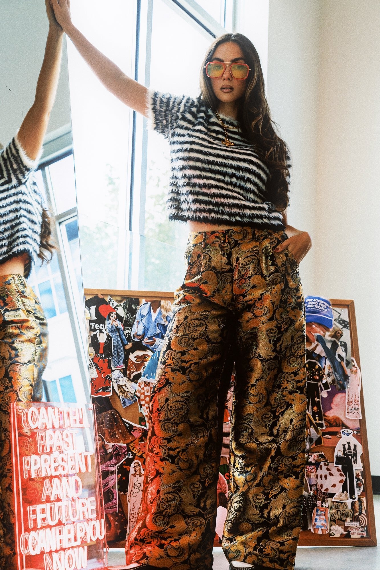 Golden Dragon Brocade Trousers – Dressed in Lala