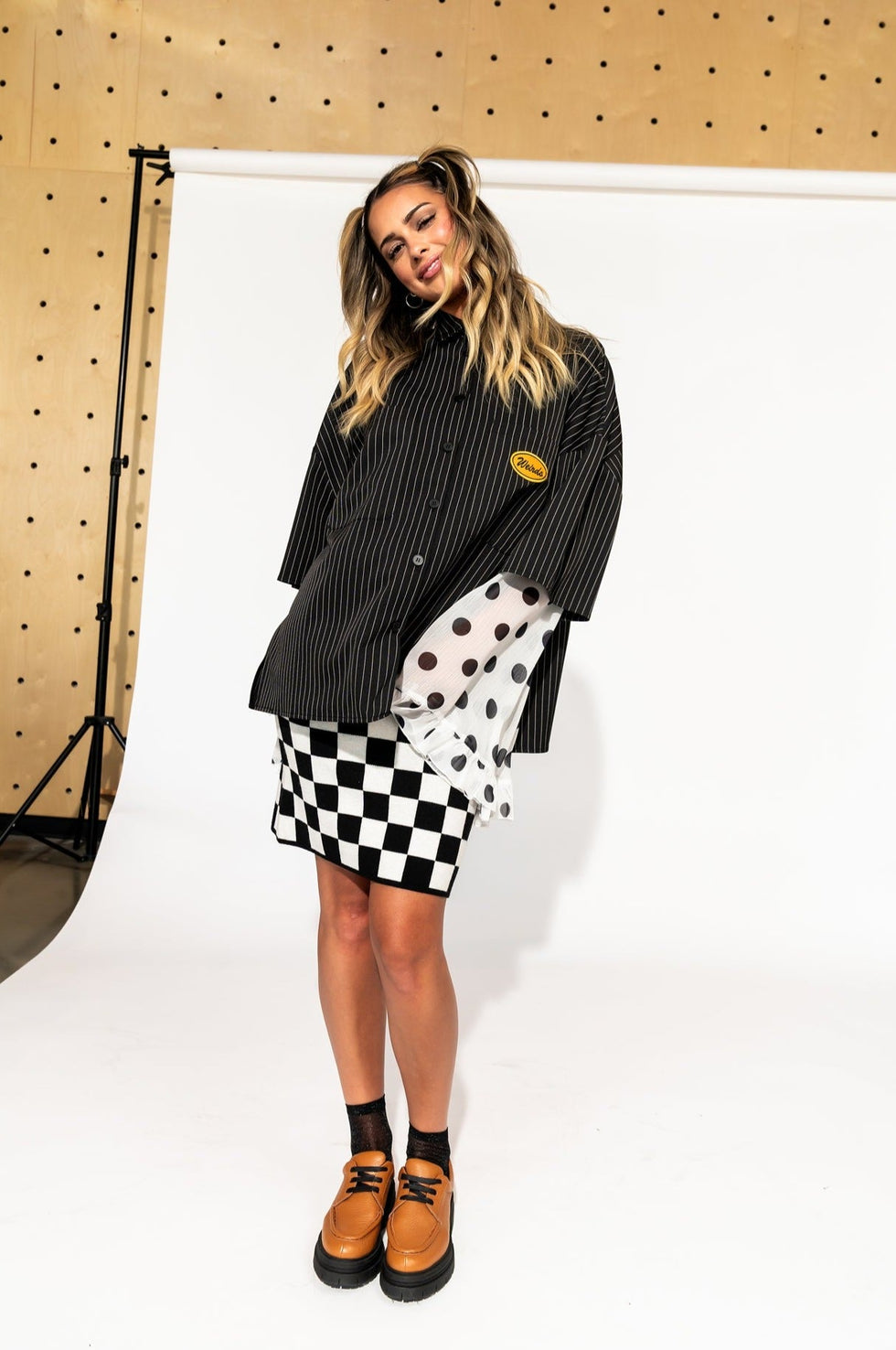 Hi I'm a Weirdo Oversized Work Shirt – Dressed in Lala