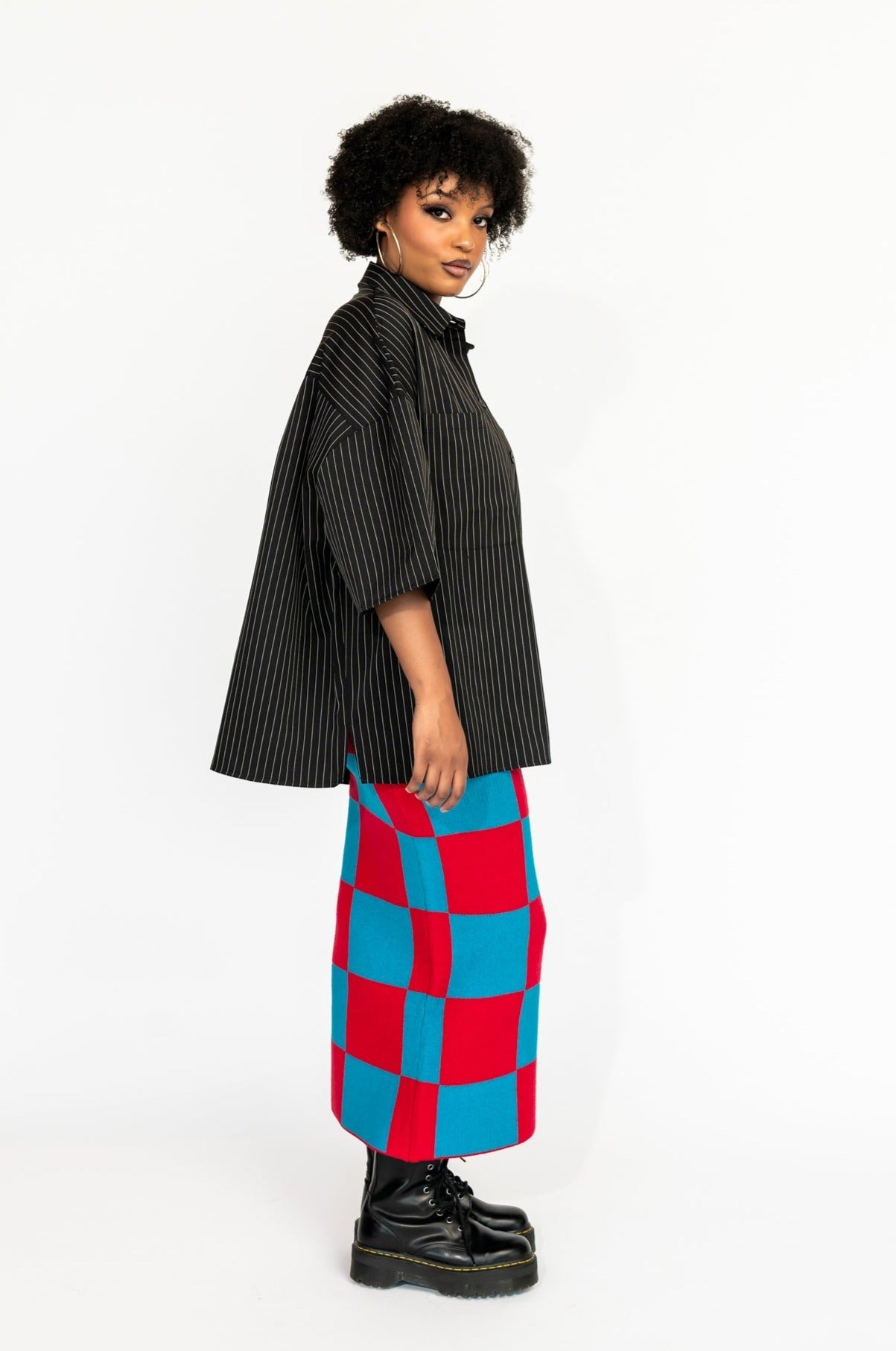 Hi I'm a Weirdo Oversized Work Shirt – Dressed in Lala