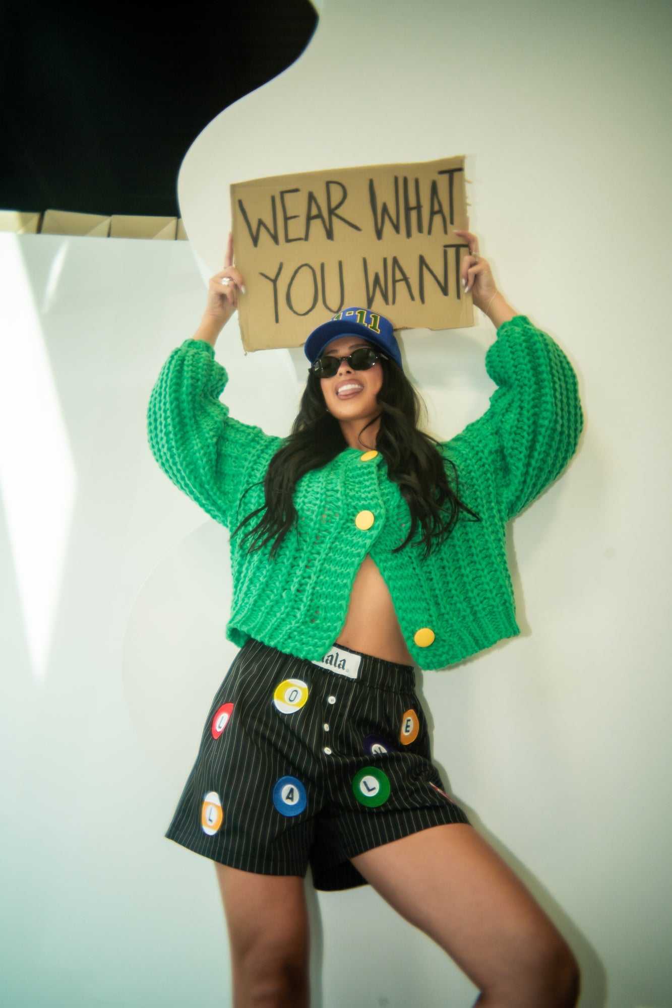 Lady Lala Luck Pinstripe Boxer Shorts – Dressed in Lala