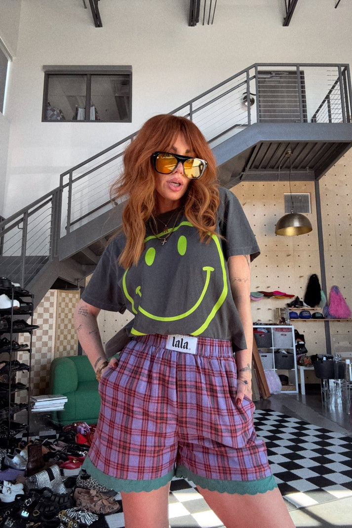 Lala Grunge Princess Flannel Boxer Shorts – Dressed in Lala