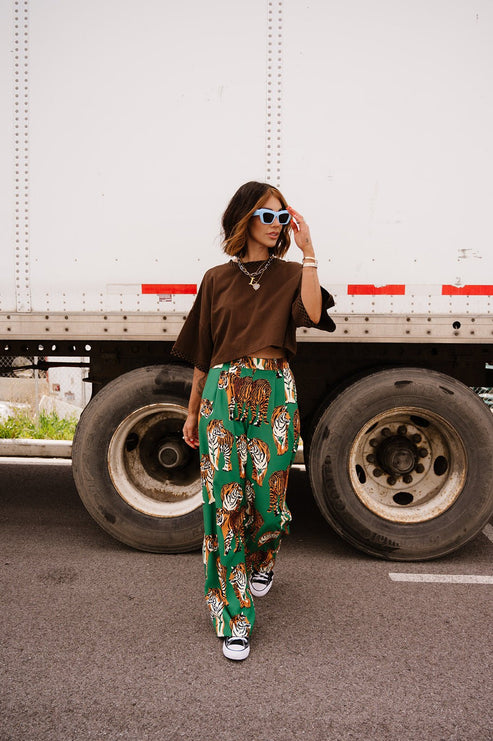 Never Taking These Off Trousers in Tiger Tales *RESTOCKED* – Dressed in ...