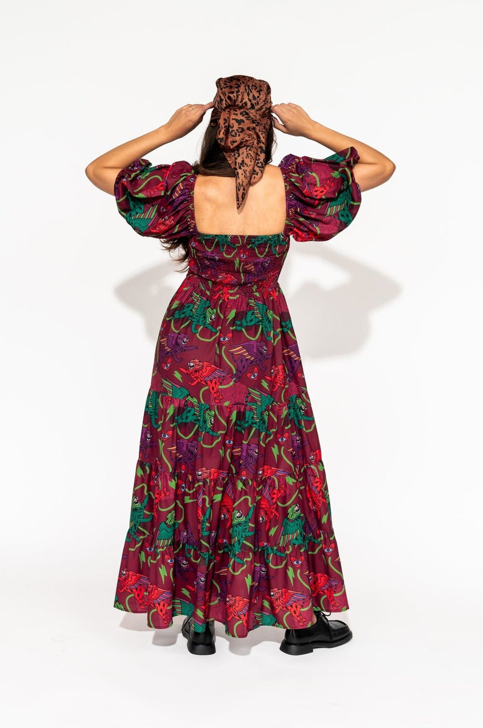 Summer Solstice Smocked Dress in Wild Whimsy – Dressed in Lala