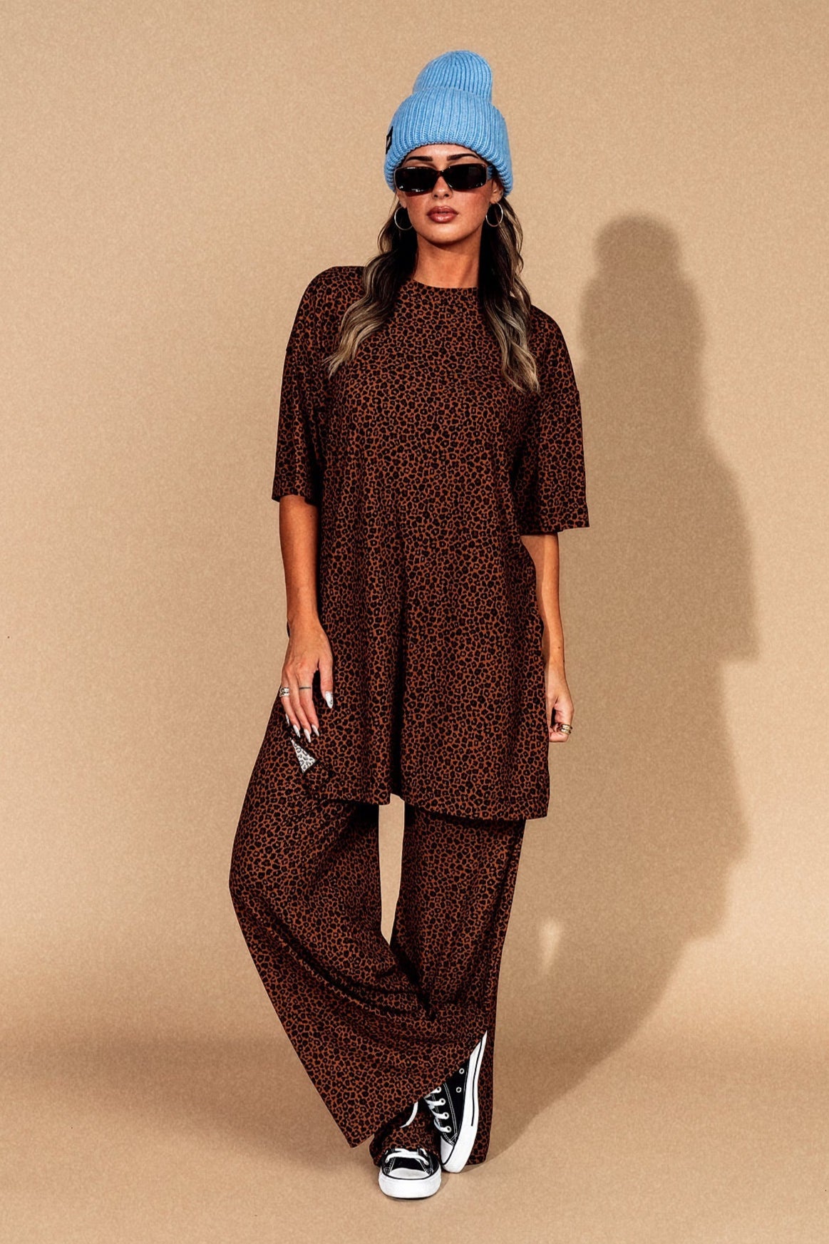 Leveled Up Ribbed Playsuit in Baby Leopard – Dressed in Lala