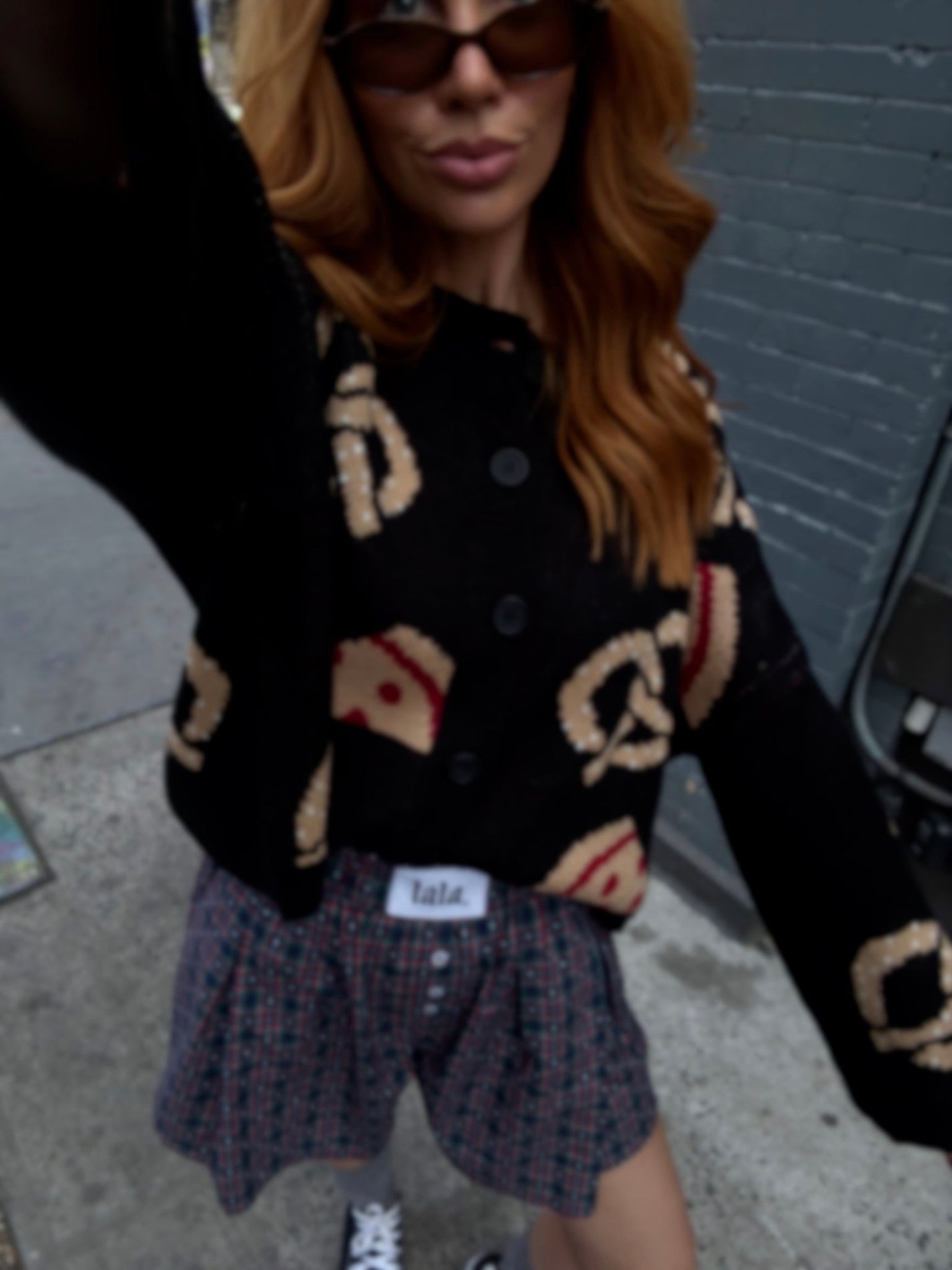 Lots of Love Plaid Pleated Boxer Shorts – Dressed in Lala