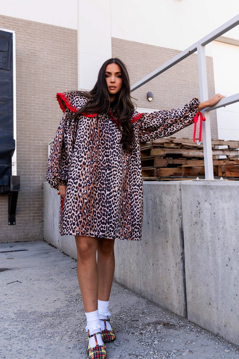 Magic Maker Mini Dress in Leopard Lady – Dressed in Lala
