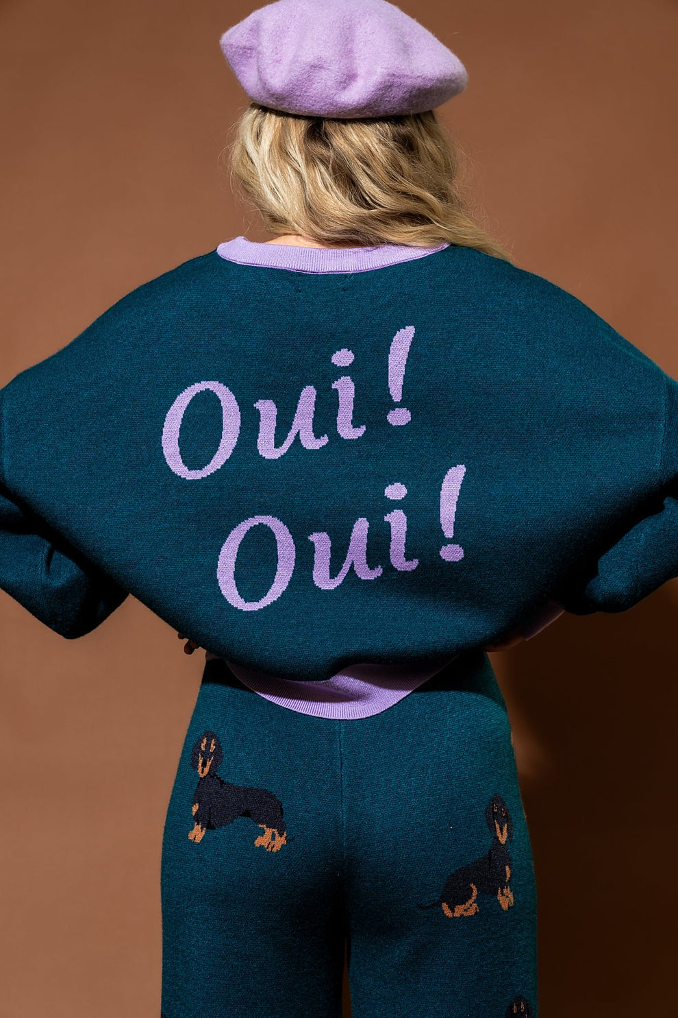 Oui Oui Weenie Dog Knit Set – Dressed in Lala