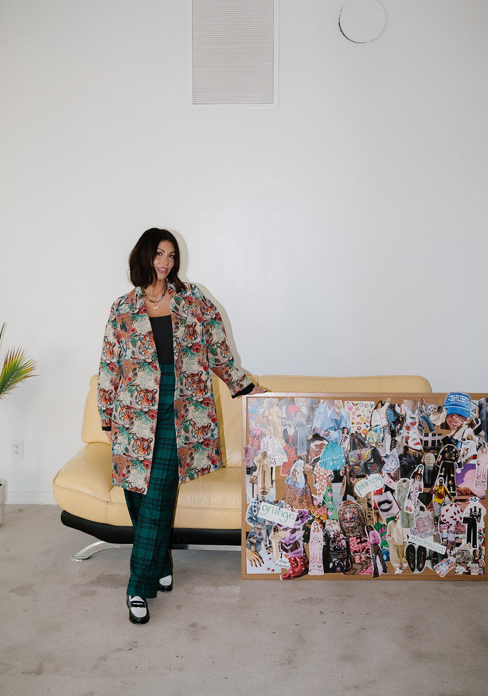 Scorpio Coat in Wild Soul Jacquard – Dressed in Lala