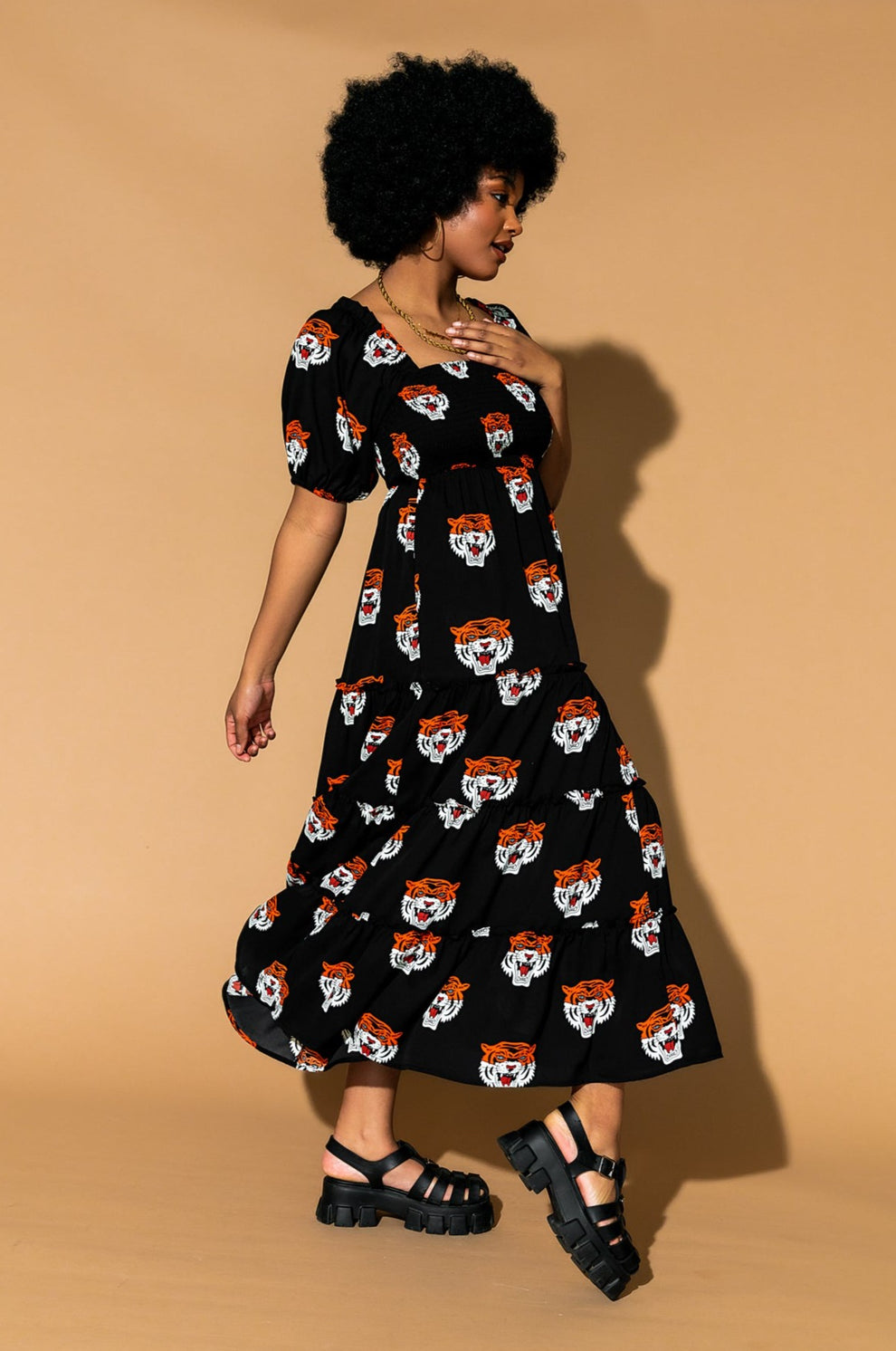 Feeling Fierce Smocked Dress – Dressed in Lala