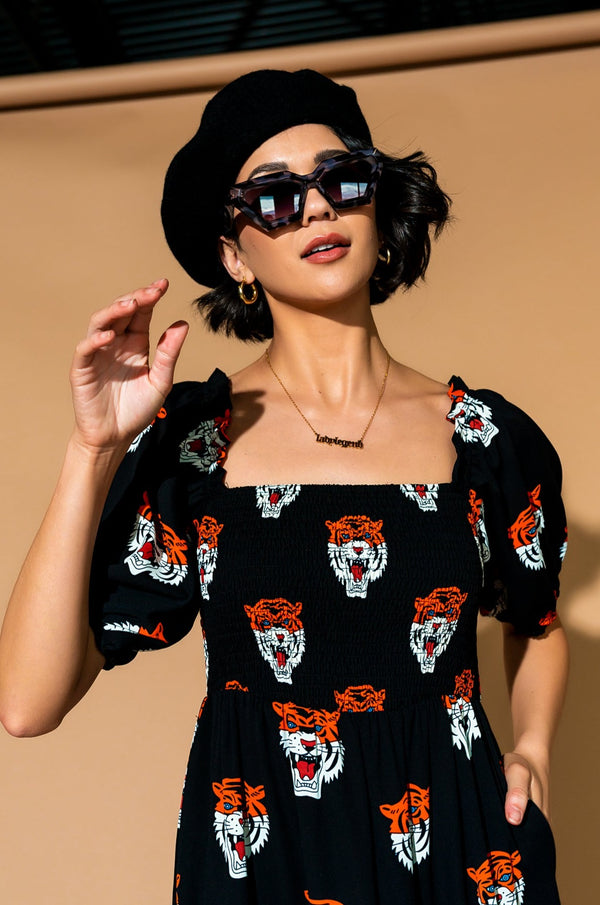 Feeling Fierce Smocked Dress – Dressed in Lala