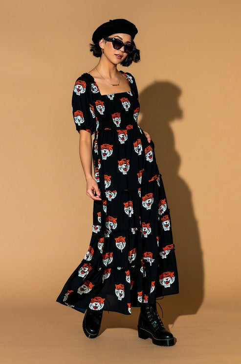 Feeling Fierce Smocked Dress – Dressed in Lala