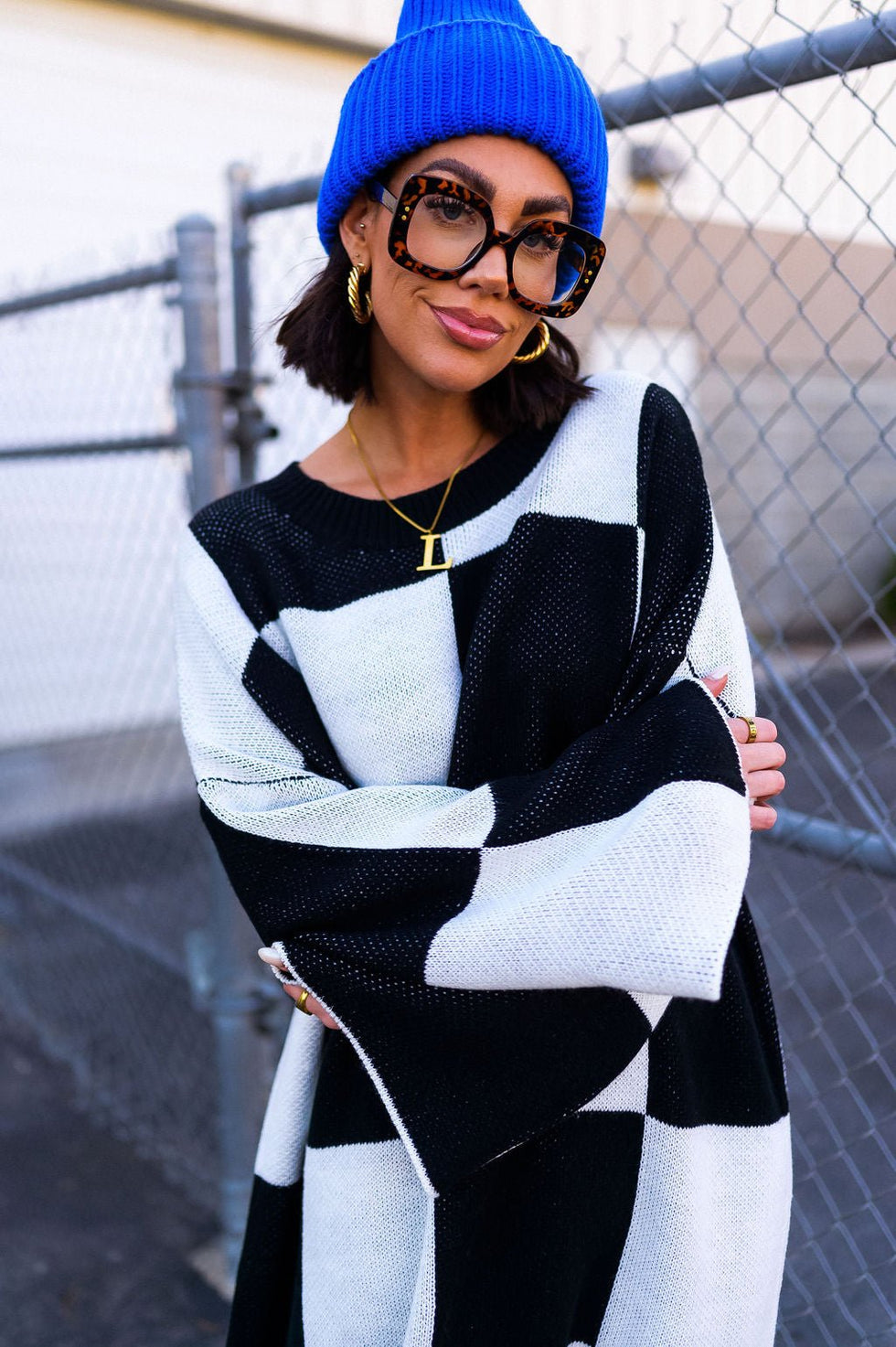 Literally Limitless Oversized Knit Dress – Dressed in Lala