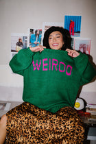 I’m A Weirdo Slouchy Knit – Dressed in Lala
