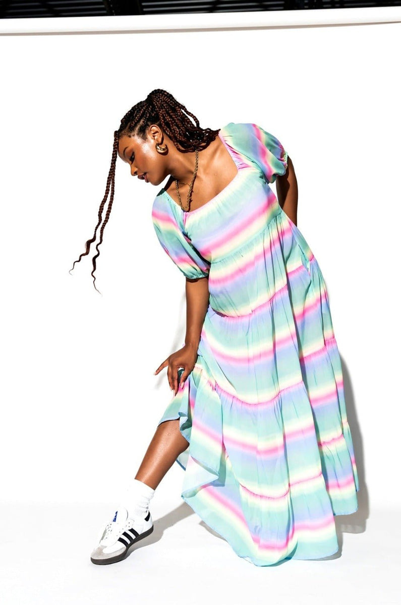 Lucky Lady Maxi Dress in Sugar High – Dressed in Lala