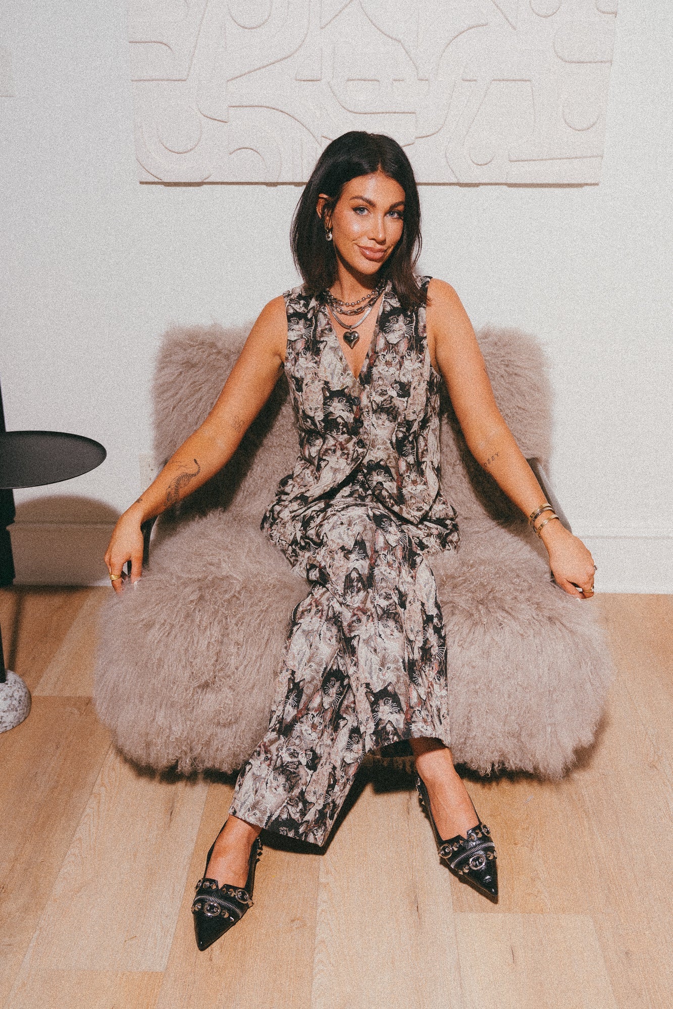 Crazy Cat Lady Jacquard Trousers – Dressed in Lala