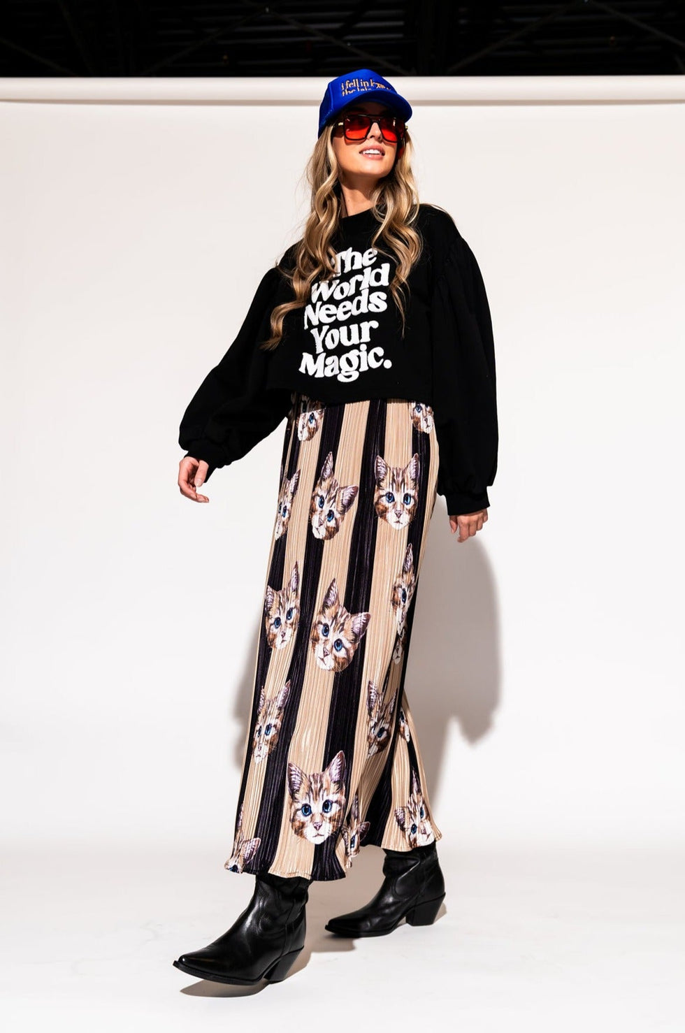 Money Honey Plisse Slip Dress in Pretty Kitty – Dressed in Lala